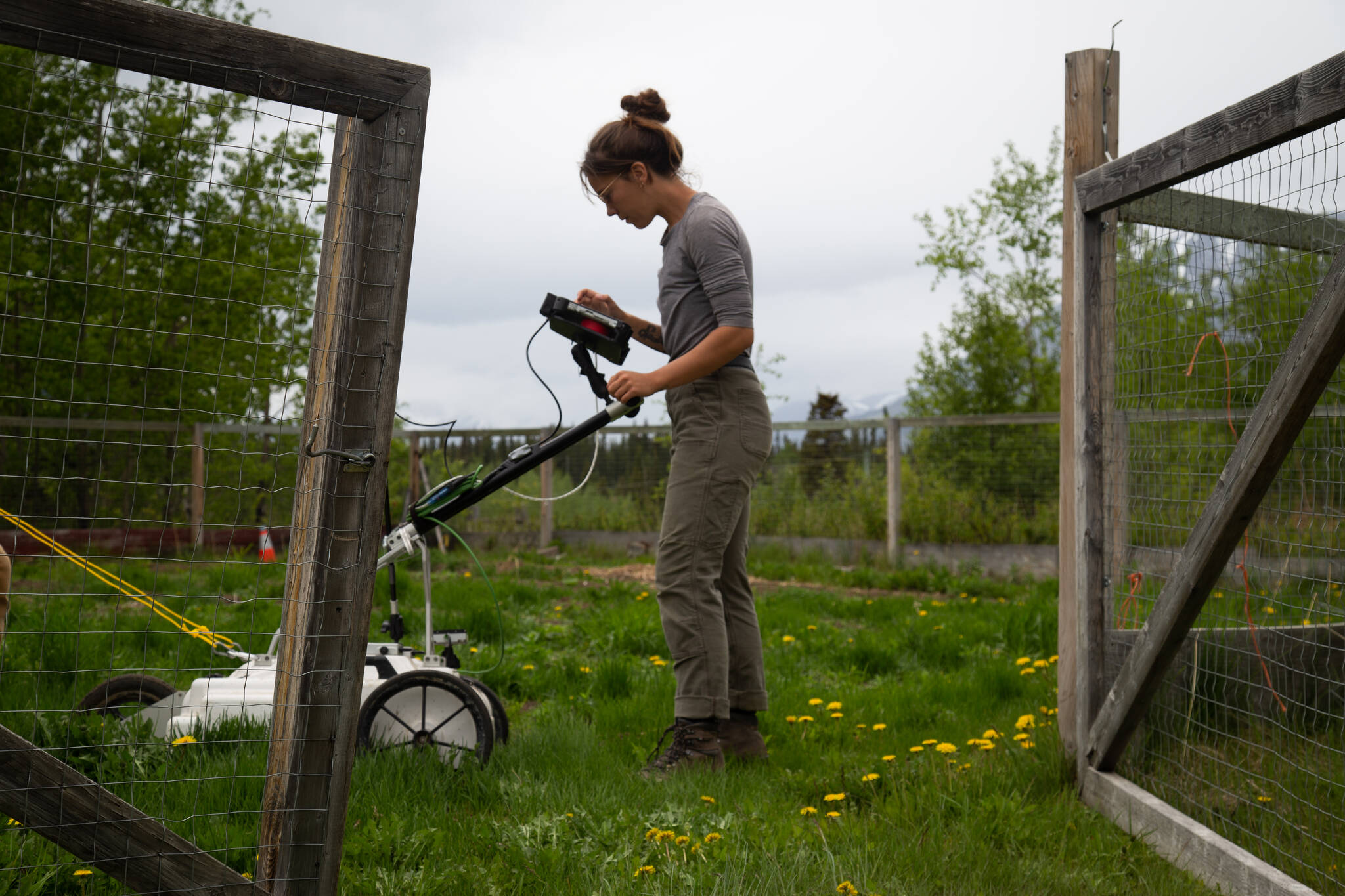 Ground-penetrating radar work ends this week in Carcross | Yukon News