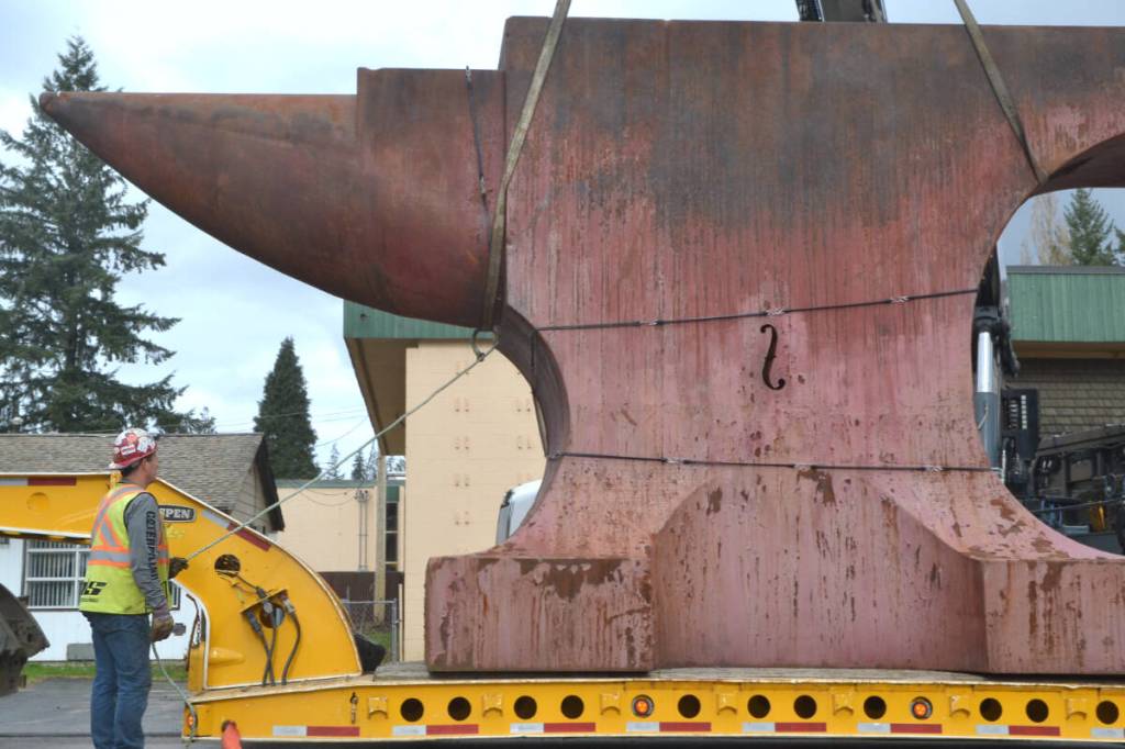 VIDEO: ‘World’s Largest Sculptured Acoustic Anvil’ found new home in B ...