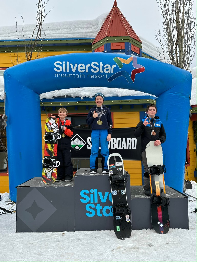 Snowboard Yukon athletes win gold at B.C. freestyle snowboarding ...