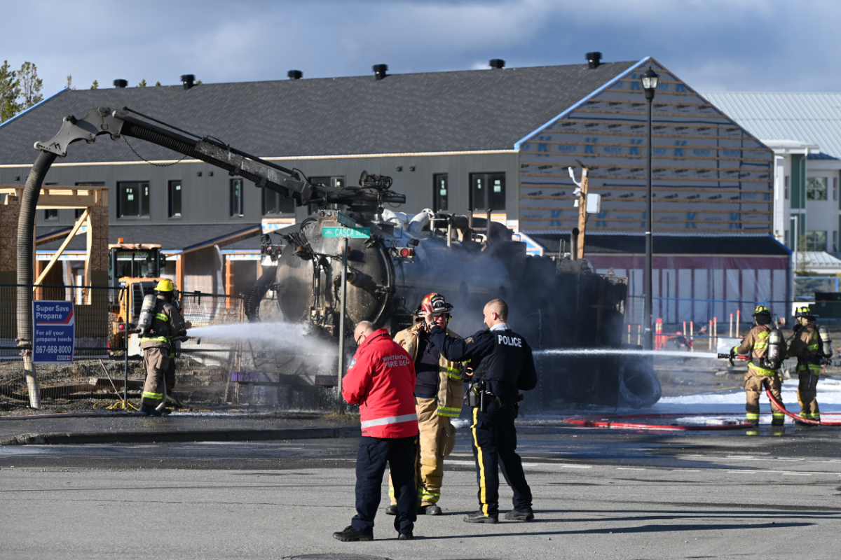 Truck fire in Whistle Bend extinguished | Yukon News