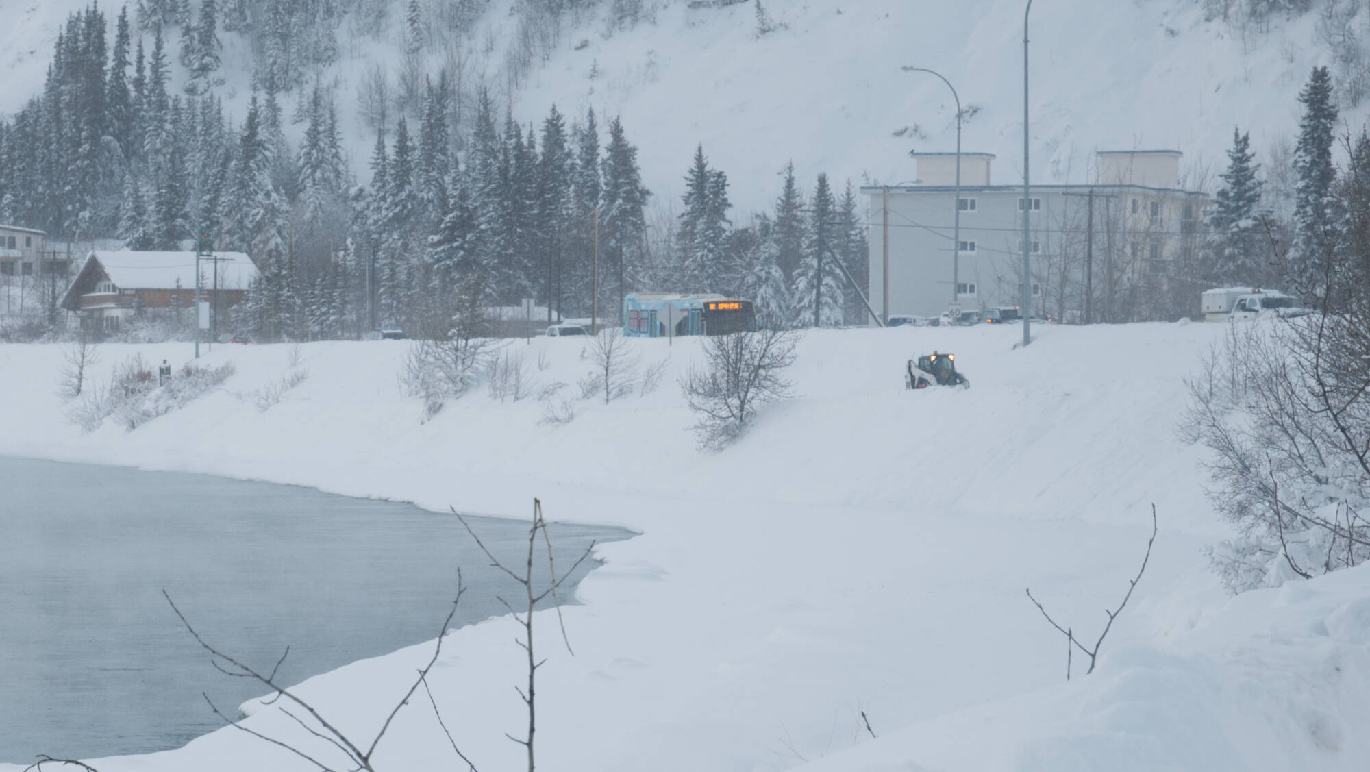 Whitehorse sets December precipitation record as heavy snowfall covers ...