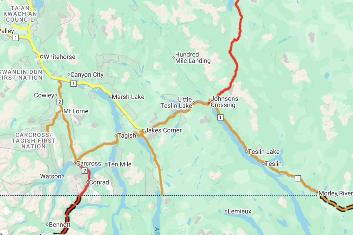 Alaska Highway closure downgraded, several Yukon travel advisories in ...